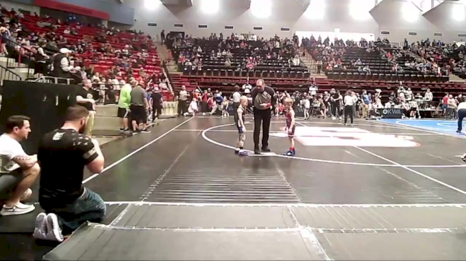 52 lbs Final - Allister Hunter, Owasso Takedown Club vs Hudson Vanover ...