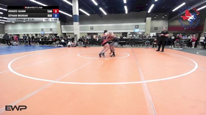 132 lbs Consi Of 8 #1 - Renzo Gann, Team Gann Wrestling vs Ethan Moran ...