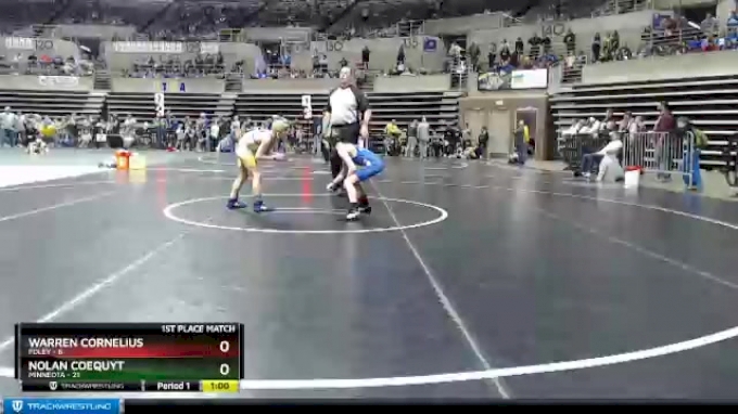 70 lbs Placement (4 Team) - Warren Cornelius, Foley vs Nolan Coequyt ...