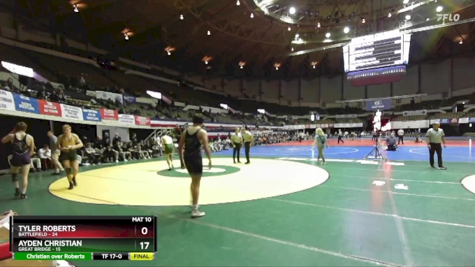 175 lbs Champ Round 1 (16 Team) - Ethan Arocha, Battlefield vs Caleb ...