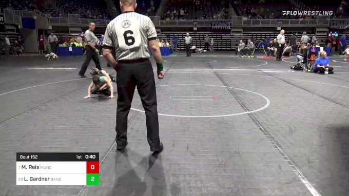 60 lbs Consi Of 16 #1 - Mason Reis, Muncy vs Luke Gardner, Bangor