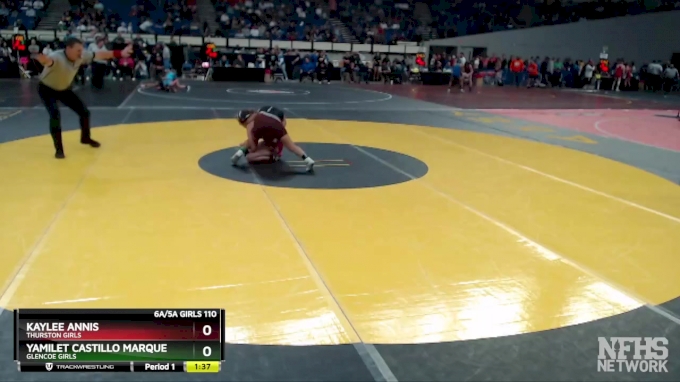 6A/5A Girls 110 Semifinal - Kaylee Annis, Thurston Girls vs Yamilet ...