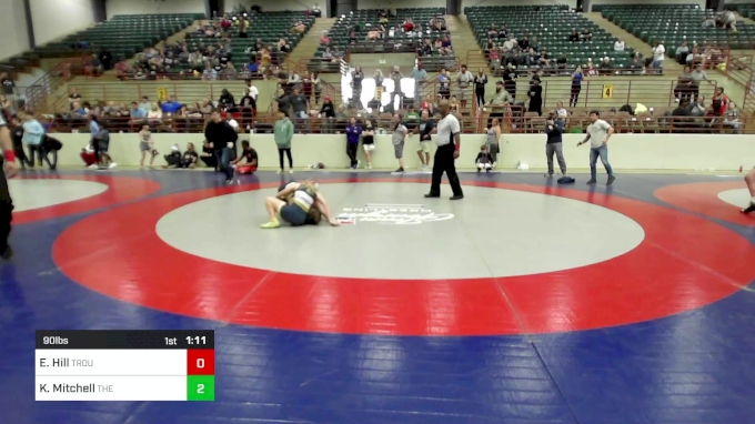 90 lbs 3rd Place - Emerson Hill, Troup Wrestling vs Kirra Mitchell, The ...