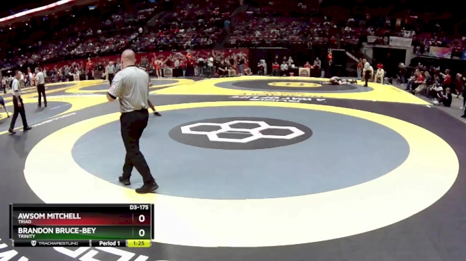 D3-175 lbs Quarterfinal - Awsom Mitchell, Triad vs Brandon Bruce-Bey ...