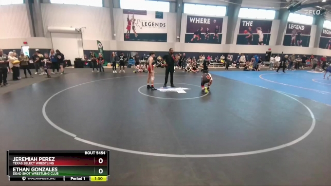 126 lbs Quarterfinal - Ethan Gonzales, Dead Shot Wrestling Club vs ...
