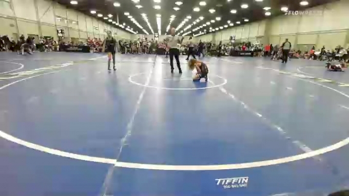 75 lbs Rr Rnd 3 - Hayley Bentley, Sisters On The Mat Pink vs Leena ...