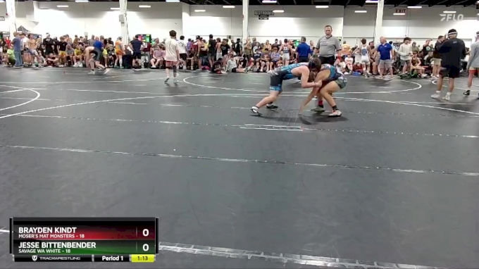 144 lbs Round 1 (4 Team) - Brayden Kindt, Moser`s Mat Monsters vs Jesse ...