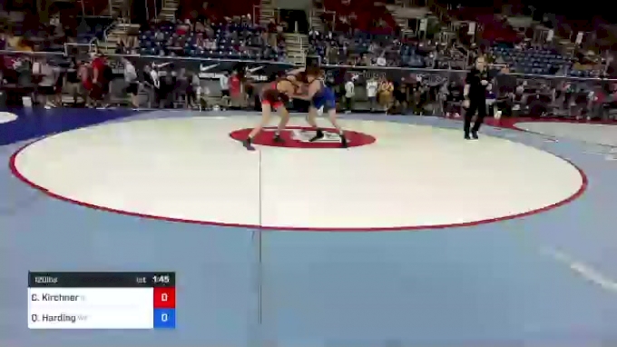 120 lbs Consi Of 64 #2 - Callen Kirchner, Illinois vs Quentin Harding ...