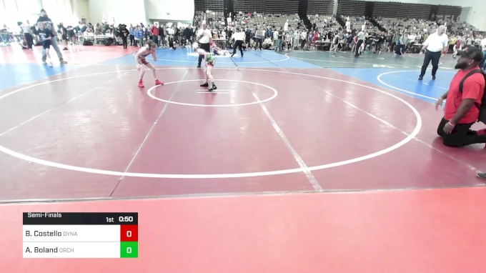 63-M2 lbs Semifinal - Brandon Costello, Dynamic Wrestling vs Allen ...