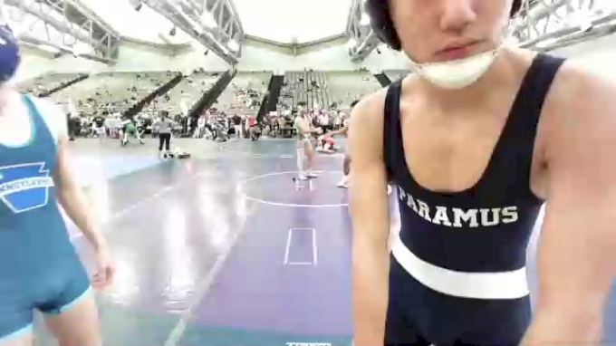 122 lbs Semifinal - Daniel Hong, Olympic vs Charlie Robson, MPR