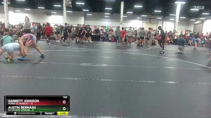 120 lbs Round 4 (6 Team) - Garrett Johnson, Purge GT Anarchy vs Austin ...