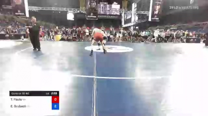 145 lbs Consi Of 32 #2 - Tyler Fouts, Washington vs Ethan Grubach ...