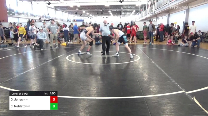 160 lbs Consi Of 8 #2 - Owen Jones, Woodland Wrestling vs Christian ...