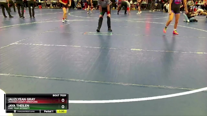 115 lbs Champ. Round 2 - Jauzlyean Gray, Jackson County Wrestling vs ...