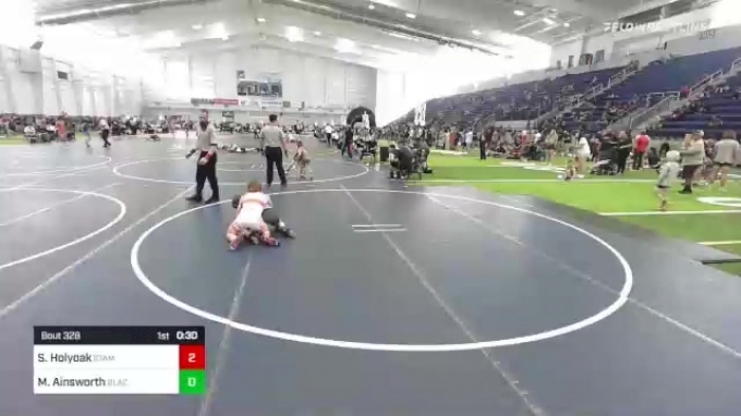 116 lbs Consi Of 8 #2 - Sonny Holyoak, Stampede WC vs Micael Ainsworth ...