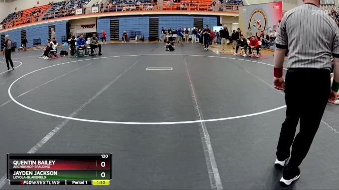 120 lbs 1st Place Match - Jayden Jackson, Loyola-Blakefield vs Quentin ...