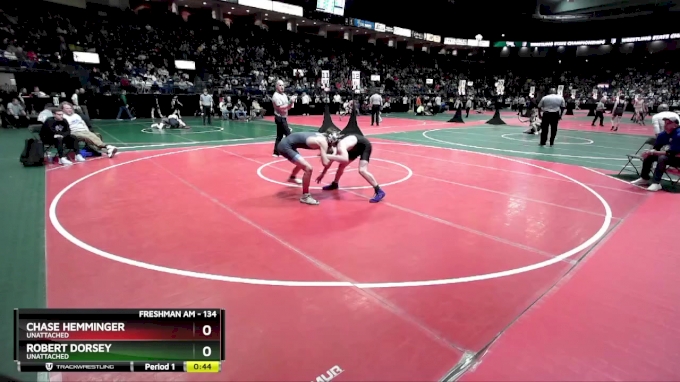 134 lbs Cons. Round 2 - Robert Dorsey, Unattached vs Chase Hemminger ...