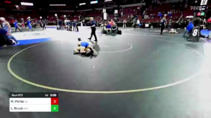 170 lbs Consi Of 8 #1 - Micah Porter, Gilroy (CC) vs Logan Bruce, Maria ...