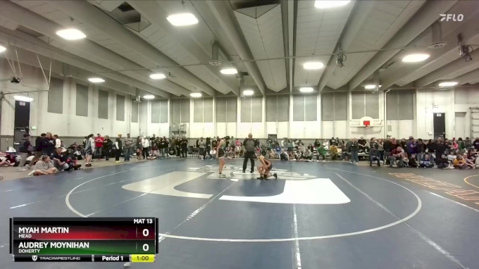 120 lbs Cons. Round 3 - Myah Martin, Mead vs Audrey Moynihan, Doherty