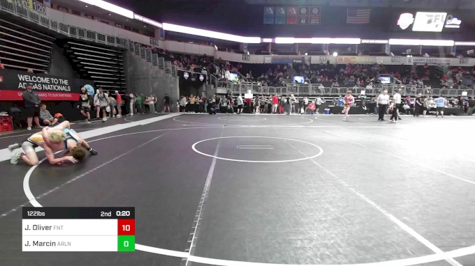 122 lbs 7th Place - Roman Gillespie, Frisco Wakeland High School vs ...
