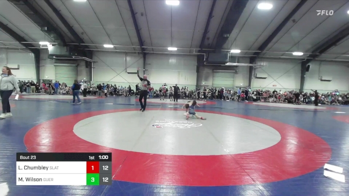 60 lbs Semifinal - Michael Wilson, Guerrilla Wrestling Academy vs Lane ...