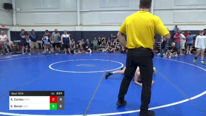 85 lbs Final - Austin Conley, Patriots Wrestling Club vs Greyson Boner ...