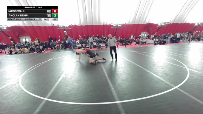 16U Boys - 175 lbs Semis - Nolan Kemp, Team Nazar Training Center vs ...