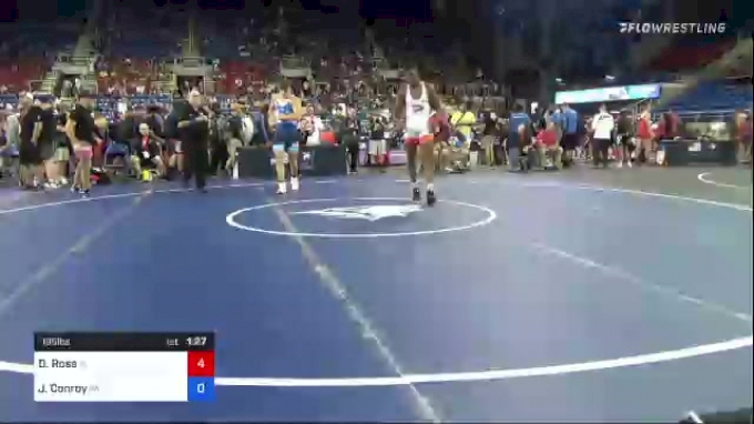 195 lbs Round Of 16 - Dreshaun Ross, Iowa vs Jake Conroy, Pennsylvania
