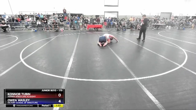 175 lbs Champ. Round 2 - Konnor Tubin, Askren Wrestling Academy vs Owen ...