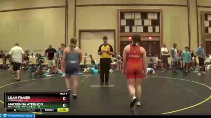 175 lbs Semis & 1st Wrestleback (8 Team) - Lilah Fraser, Team Ontario ...