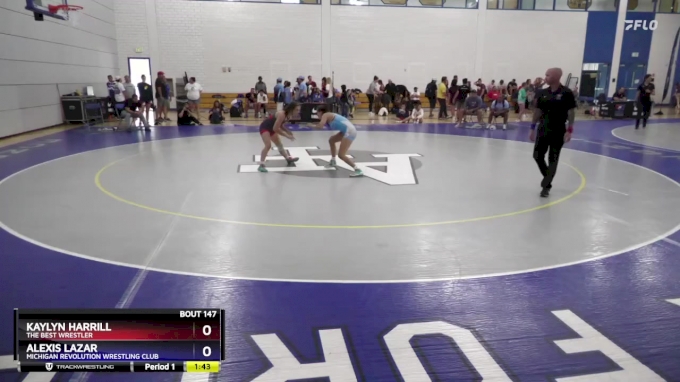 54 lbs Round 1 - Kaylyn Harrill, The Best Wrestler vs Alexis Lazar ...
