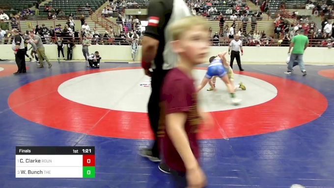 100 lbs Final - Cody Clarke, Roundtree Wrestling Academy vs Walker ...