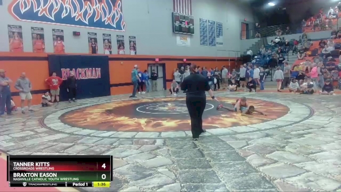 106 lbs Cons. Round 3 - Braxton Eason, Nashville Catholic Youth ...