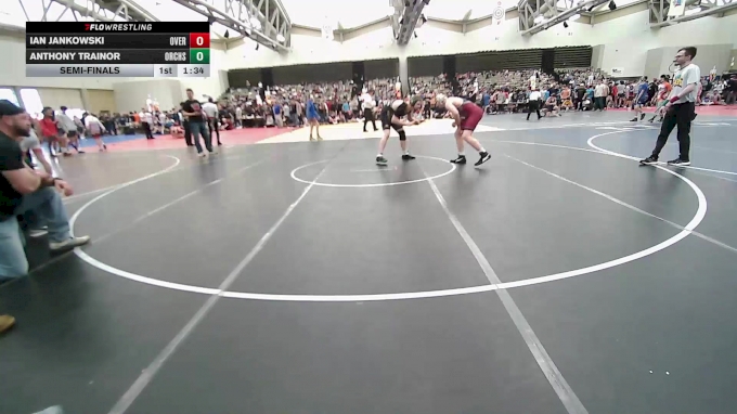 250-I lbs Semifinal - Ian Jankowski, Overtime vs Anthony Trainor ...