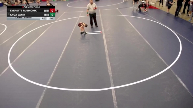 8U - A Cons. Semis - Sully Sprecher, Shakopee Mat Club vs Warren ...