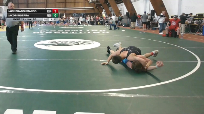140 lbs Rr Rnd 1 - Jack Dragoumanos, Doughboy vs Jacob Inserra, Rednose
