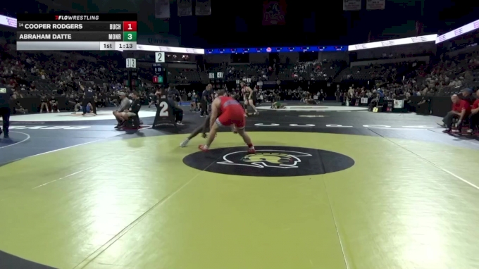 285 lbs Round Of 32 - Cooper Rodgers, Buchanan (CS) vs Abraham Datte ...