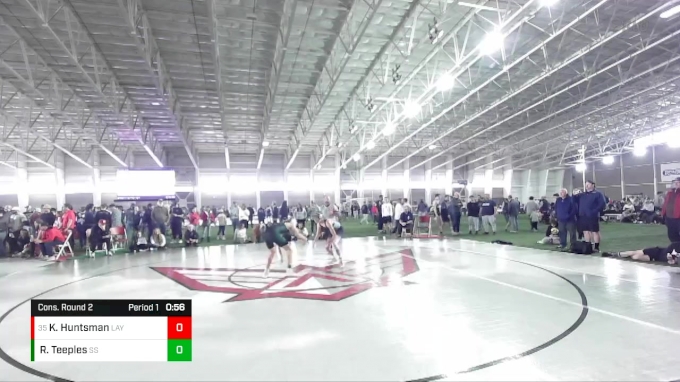 126 lbs Cons. Round 2 - Kass Huntsman, Layton vs Rylon Teeples, South ...