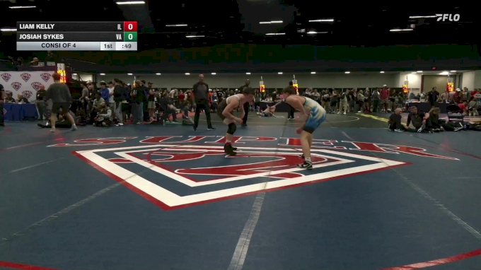 157 lbs Consi Of 4 - Liam Kelly, IL vs Josiah Sykes, VA