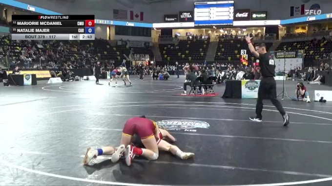 117 lbs Cons. Round 2 - Marjorie McDaniel, Colorado Mesa University vs ...