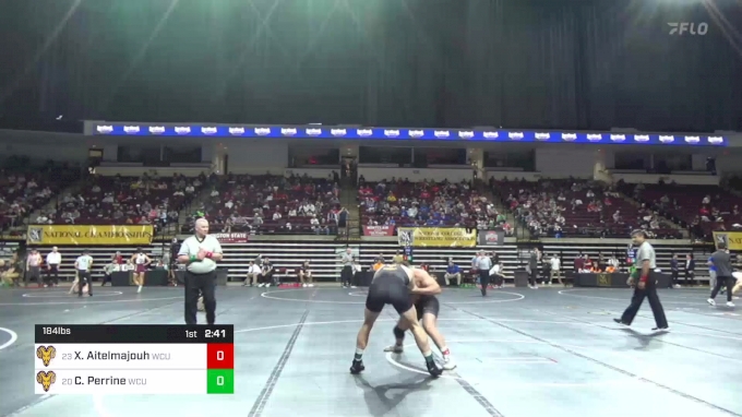 184 lbs Consi Of 16 #2 - Xavier Aitelmajouh, West Chester vs Christian ...