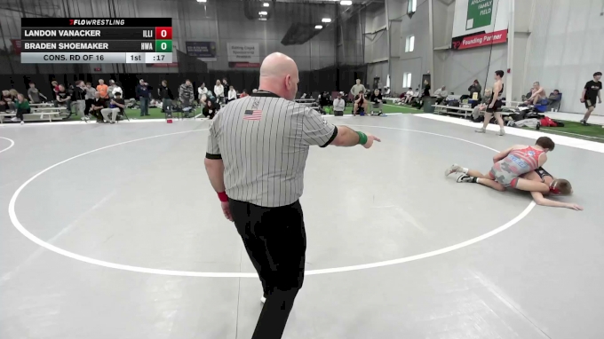 150 lbs Cons. Rd Of 16 - Braden Shoemaker, Heartland Wrestling Academy ...