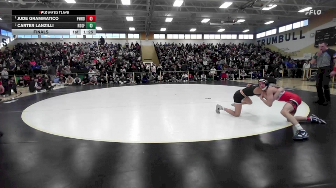 113 lbs Final - Jude Grammatico, Fairfield Warde vs Carter Lanzilli ...