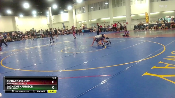 132 lbs Round 7 (10 Team) - Jackson Harrison, 212 Madison vs Richard ...