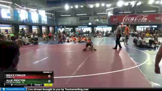 65 lbs Round 6 (8 Team) - Bruce Fowler, TNWCC vs Allie Proctor, The Big ...