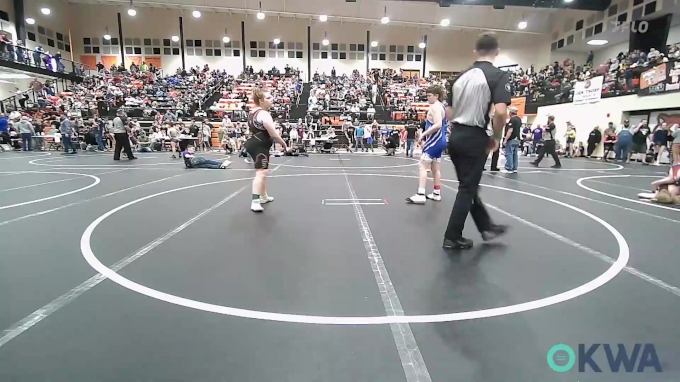 Consolation - Keegan Tripp, Checotah Matcats vs Emma Bomboy, Coweta ...