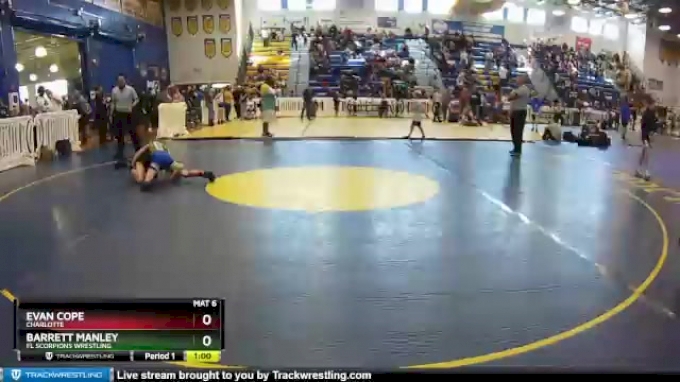 80 lbs Round 4 - Evan Cope, Charlotte vs Barrett Manley, Fl Scorpions ...