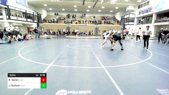 184 lbs Final - Rocco Welsh, Unattached- Ohio State vs Jaden Bullock ...