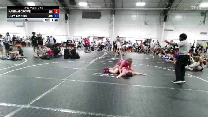 175 lbs Round 3 (4 Team) - Hannah Crowe, Storm Wrestling Center vs ...