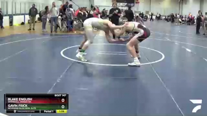 160 lbs 5th Place Match - Blake English, Whitehall Vikings WC vs Gavin ...